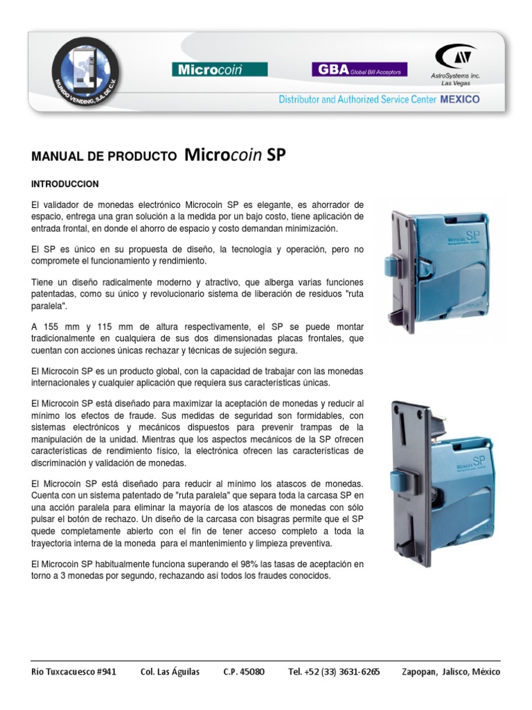 Microcoin SP | PDF