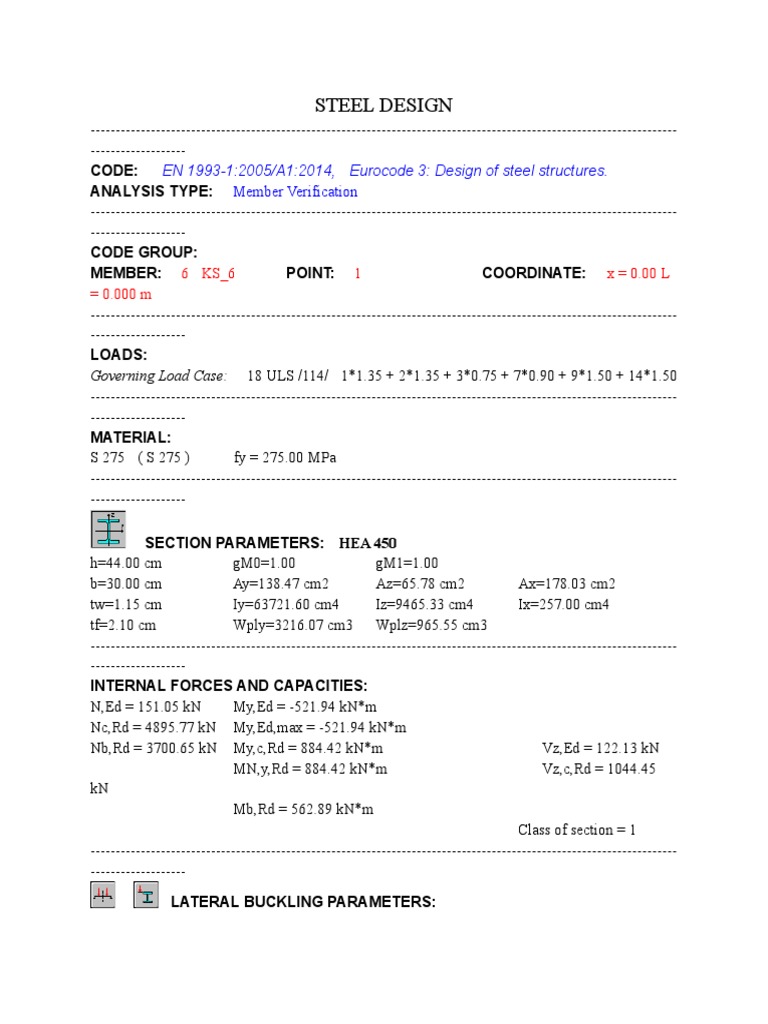 Pos Fs - Calc Note | PDF | Civil Engineering | Structural Engineering