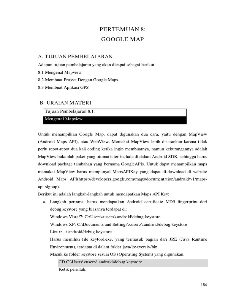 PERTEMUAN 8_Google Map | PDF