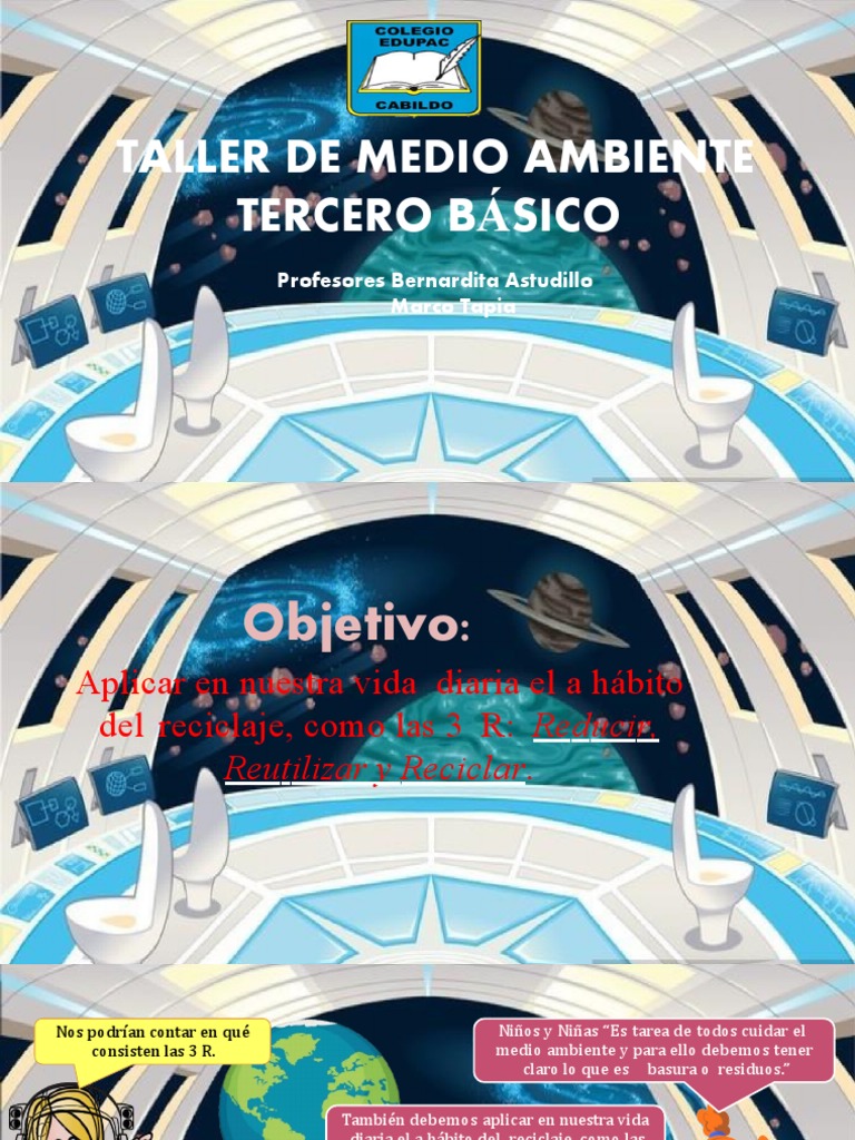 Medio Ambiente 3°-Básico Las 3R | PDF | Residuos | Reciclaje