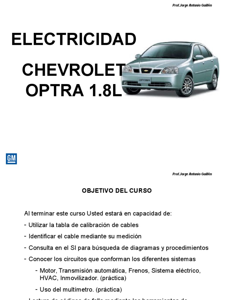 Optra PDF | PDF | Sistema de freno antibloqueo | Fusible (Eléctrico)