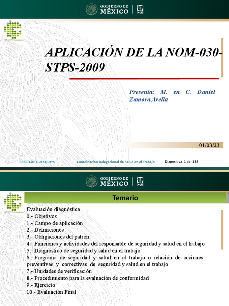 Aplicación de la NOM-030-STPS-2009 para la prevención de riesgos en el ...