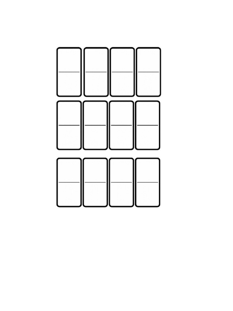 Plantilla Domino | PDF