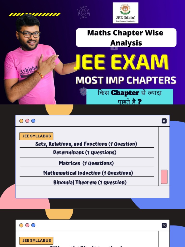 JEE Maths Marking Scheme PDF | PDF
