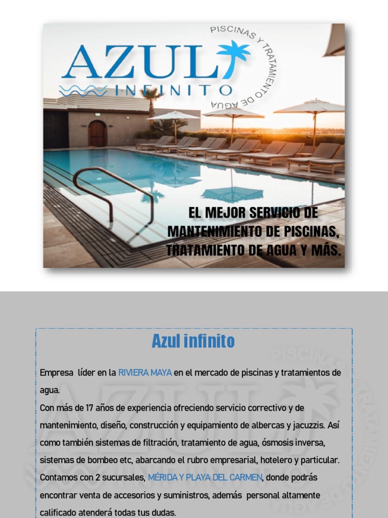 Prsentación Azul Infinito | PDF
