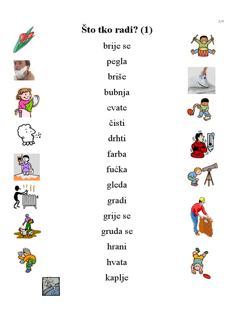 6. Citanje-5-slova-radnje | PDF