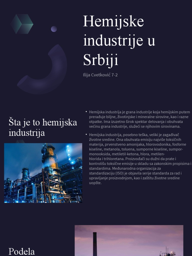 Hemijska Industrija | PDF