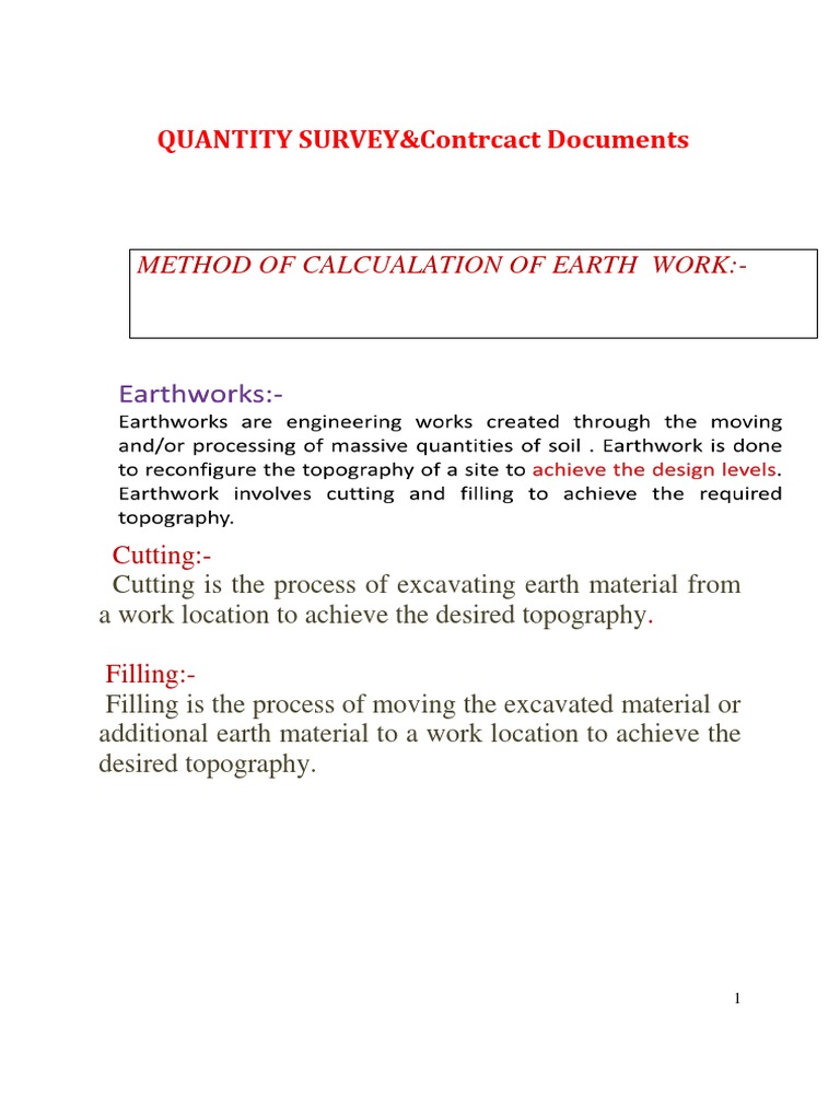 Quantity Survey | PDF | Mortar (Masonry) | Brick