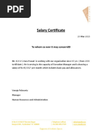 HDB Relieving Letter-1 | PDF