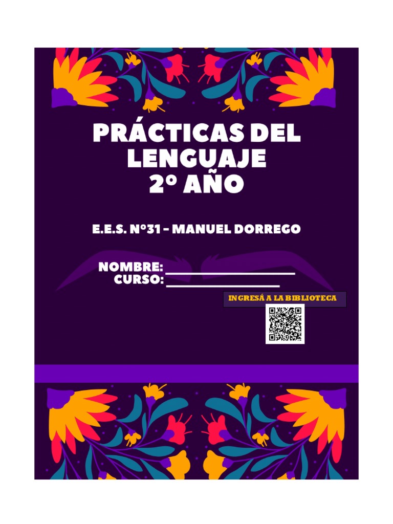 Cuadernillo 2 Segundo 2023 QR BIBLIOTECA PDF | PDF | Narración | Cuentos