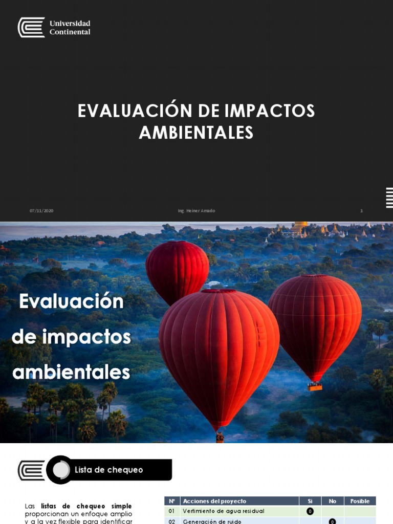 EIA-Evaluación Impacto Ambiental | PDF | Entorno natural | Contaminación