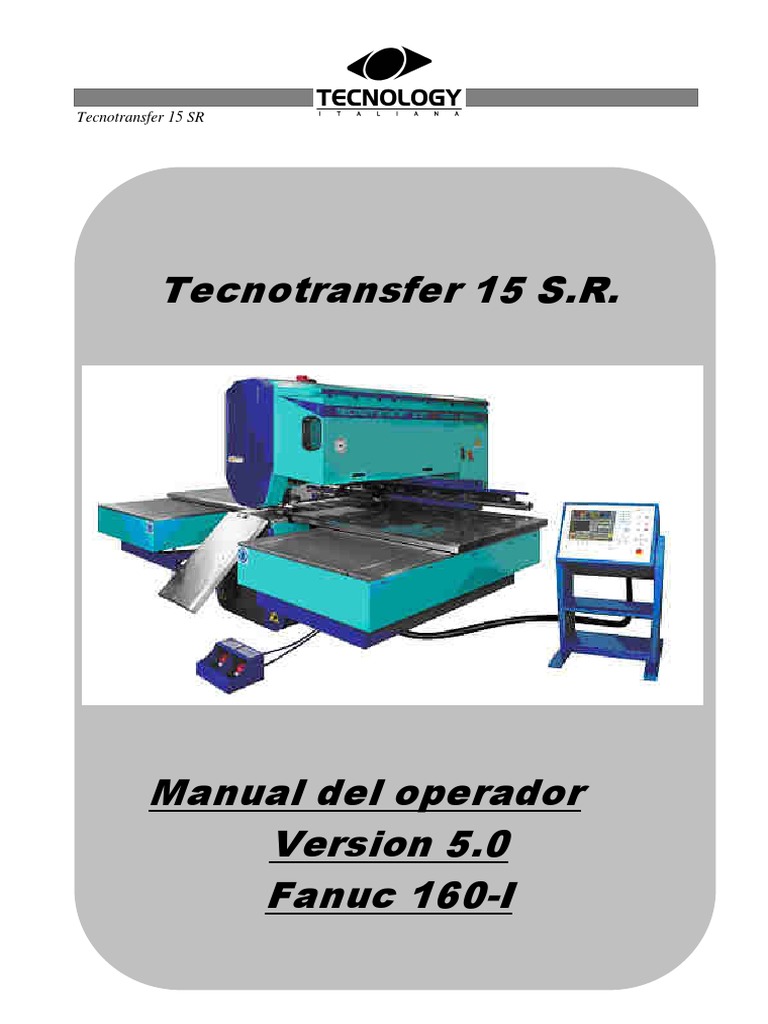 MANUALE OPERATORE TCNT Fanuc 160i Versione 5.0 SPAGNOLO | PDF | Ventana ...