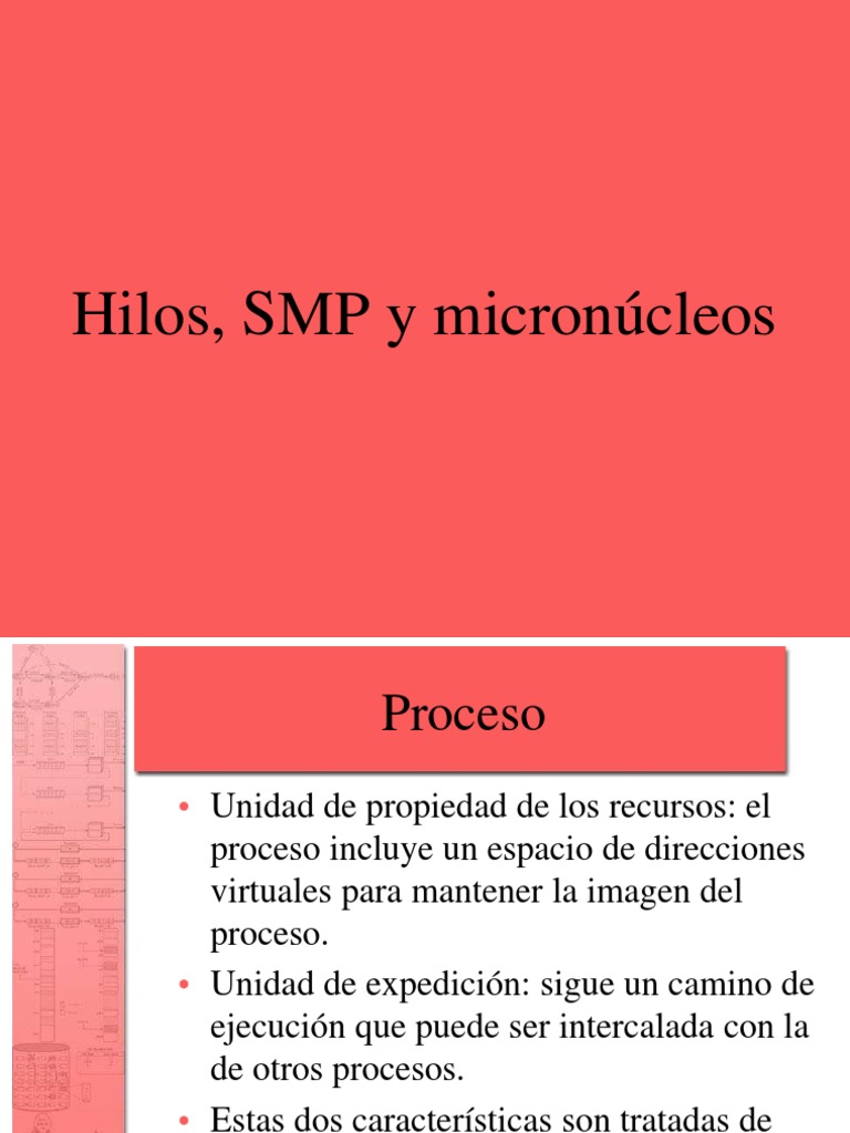 Hilos SMP y Micronucleos PDF | PDF | Hilo (Computación) | Proceso (Computación)