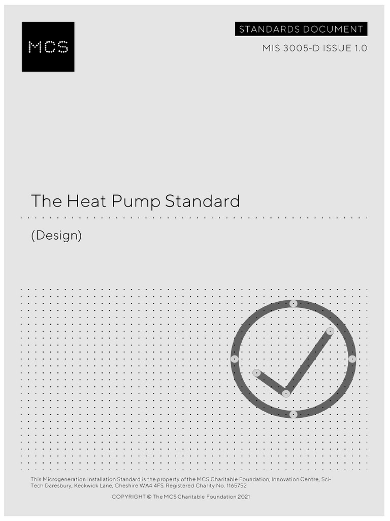 Heat Pump Design Certification Guide | PDF