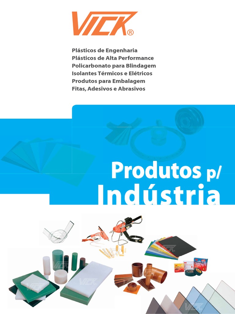 Catalogo Vick PDF | Download grátis PDF | Acrílico | Polietileno