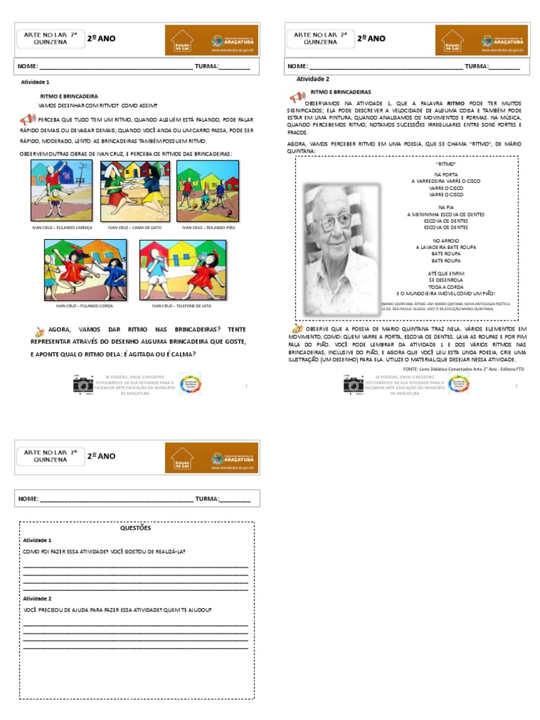 2 Ano Arte | PDF | Ritmo
