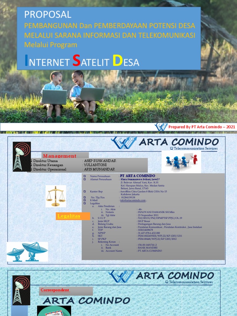 PROPOSAL KEMITRAAN ARTACOM BUMDES-v3 | PDF