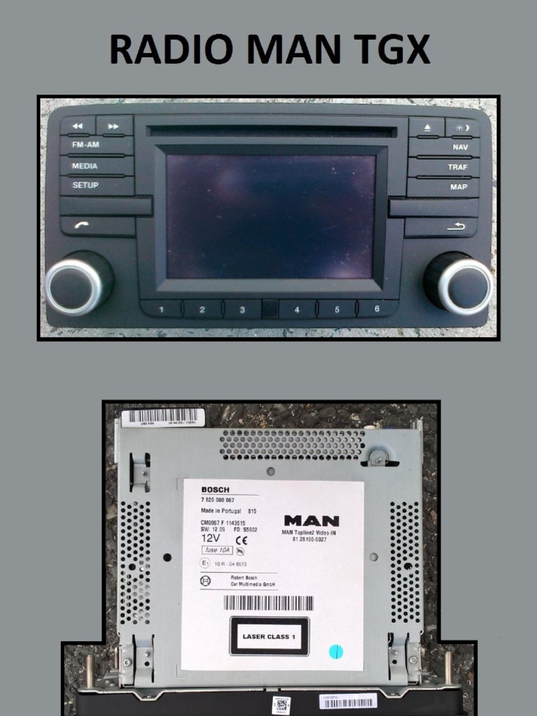 Radio Man TGX Aux&Usb | PDF