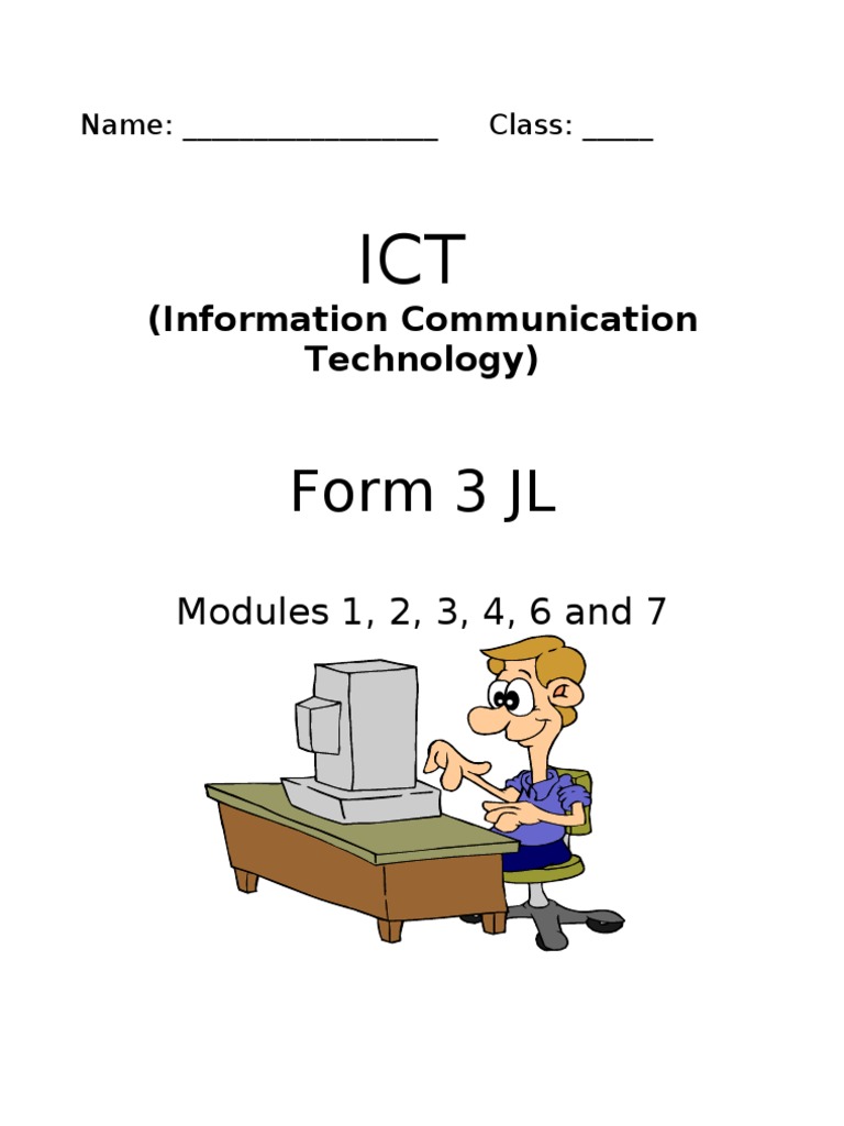 ICT Basics for Form 3 Students | PDF | Central Processing Unit | Random ...