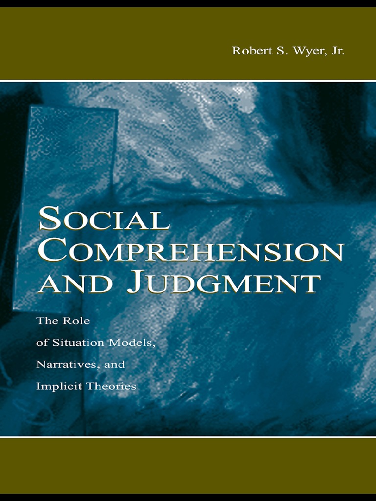 Social Comprehension and Judgment PDF | PDF | Information | Affect ...