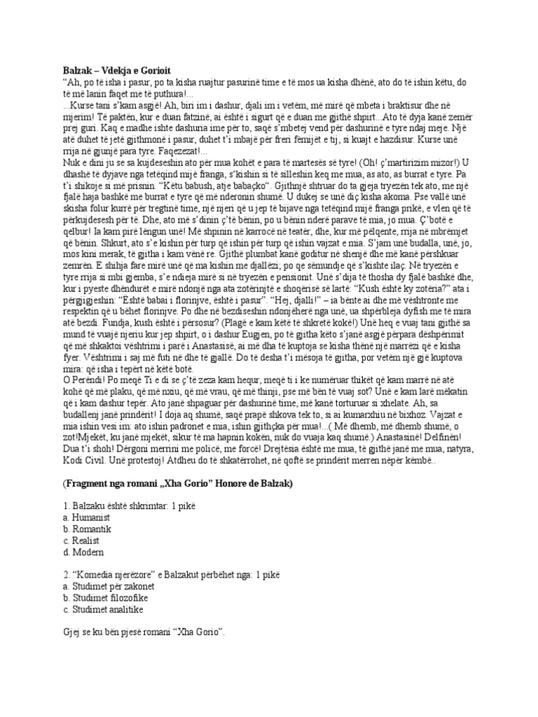 Xha Gorio | PDF