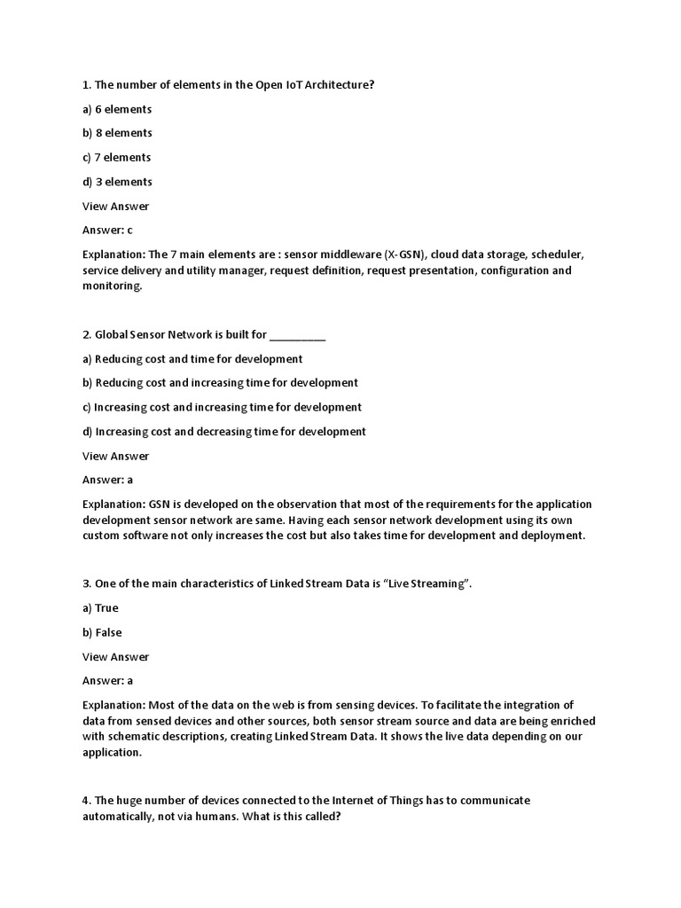 Iot Final | PDF | Internet Of Things | Service Oriented Architecture