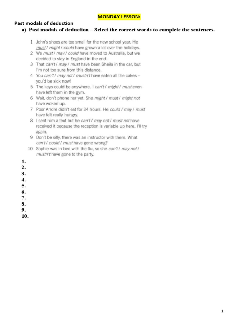 Unit 10 - Homework PDF | PDF | Language Mechanics | Linguistic Typology