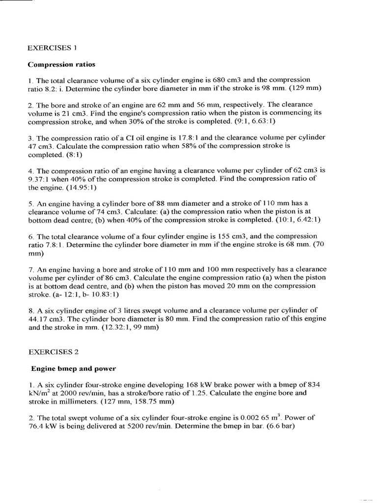 Auto Exercises 2 PDF | PDF