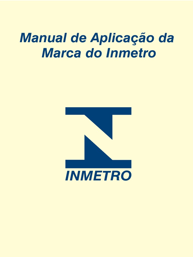 Manual de Aplicação da Marca Inmetro | PDF | Cor | Visão