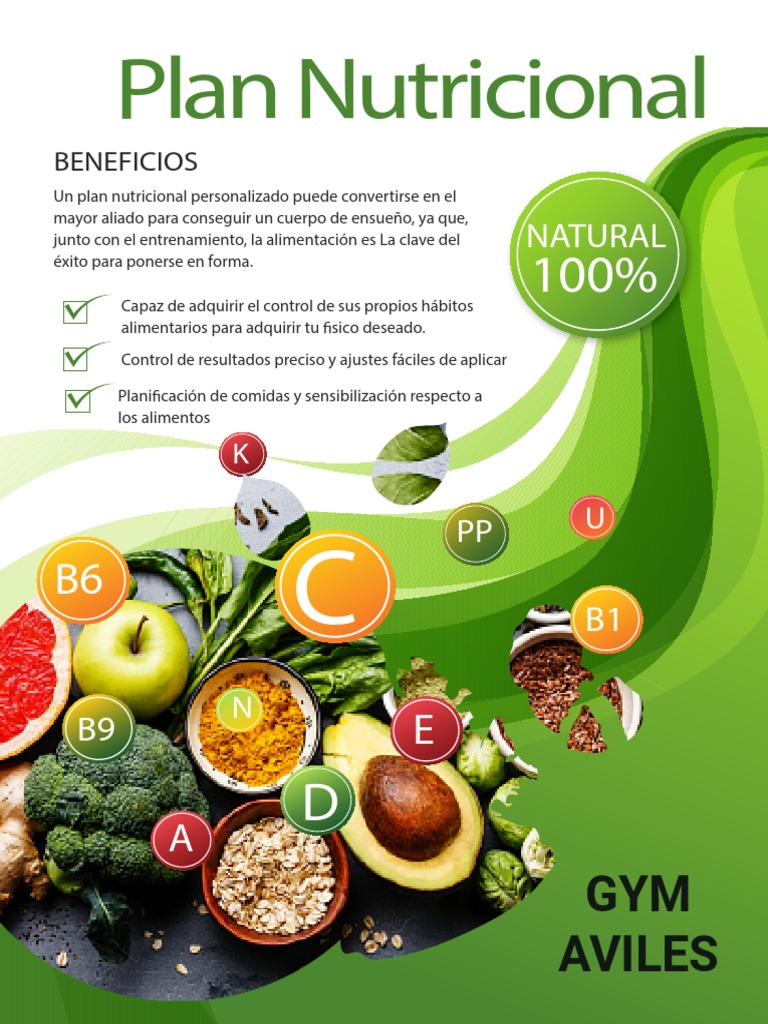 Plan Nutricional | PDF | Nuez | Nutrición