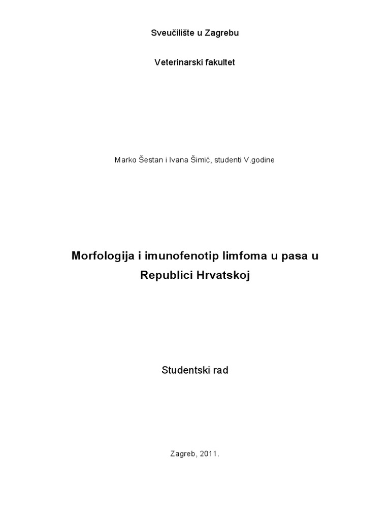 Limfomi Pas Final | PDF