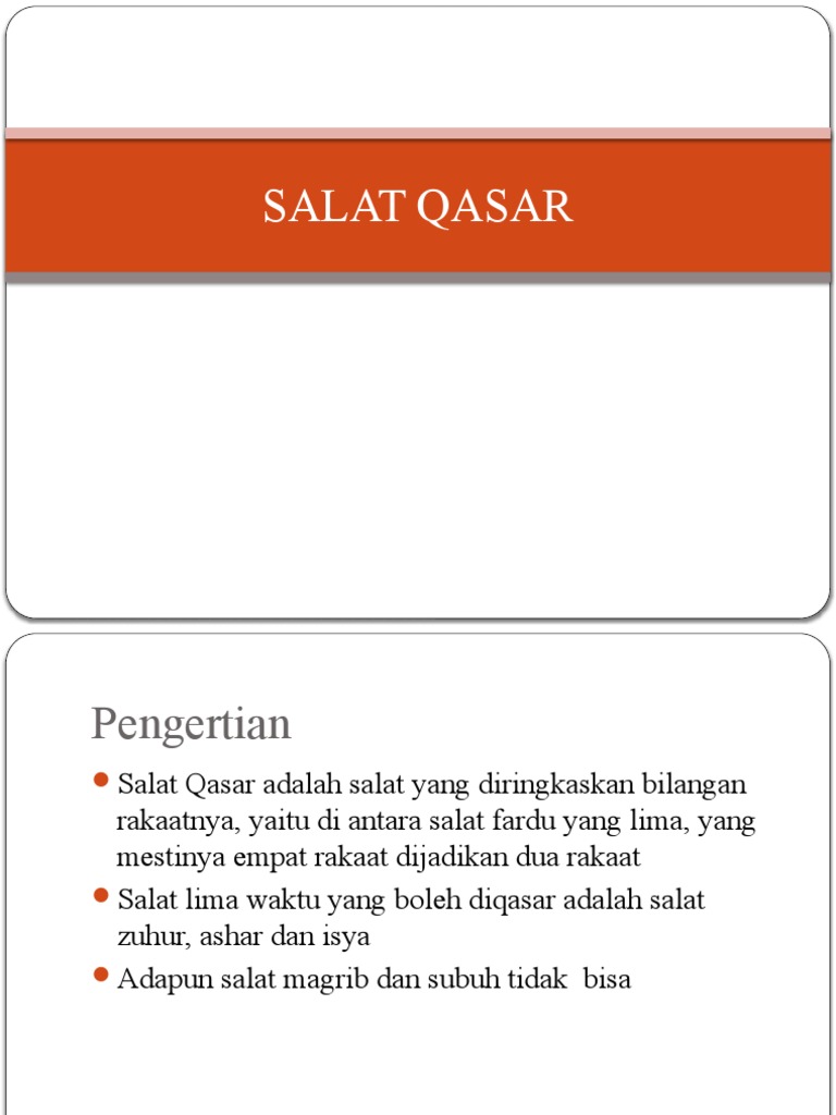 Silat Jamak Dan Qasar 6 | PDF