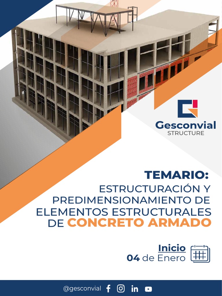 Temario - Estructuración y Pre-Dimensionamiento de Elementos Estructurales en Edificaciones de ...