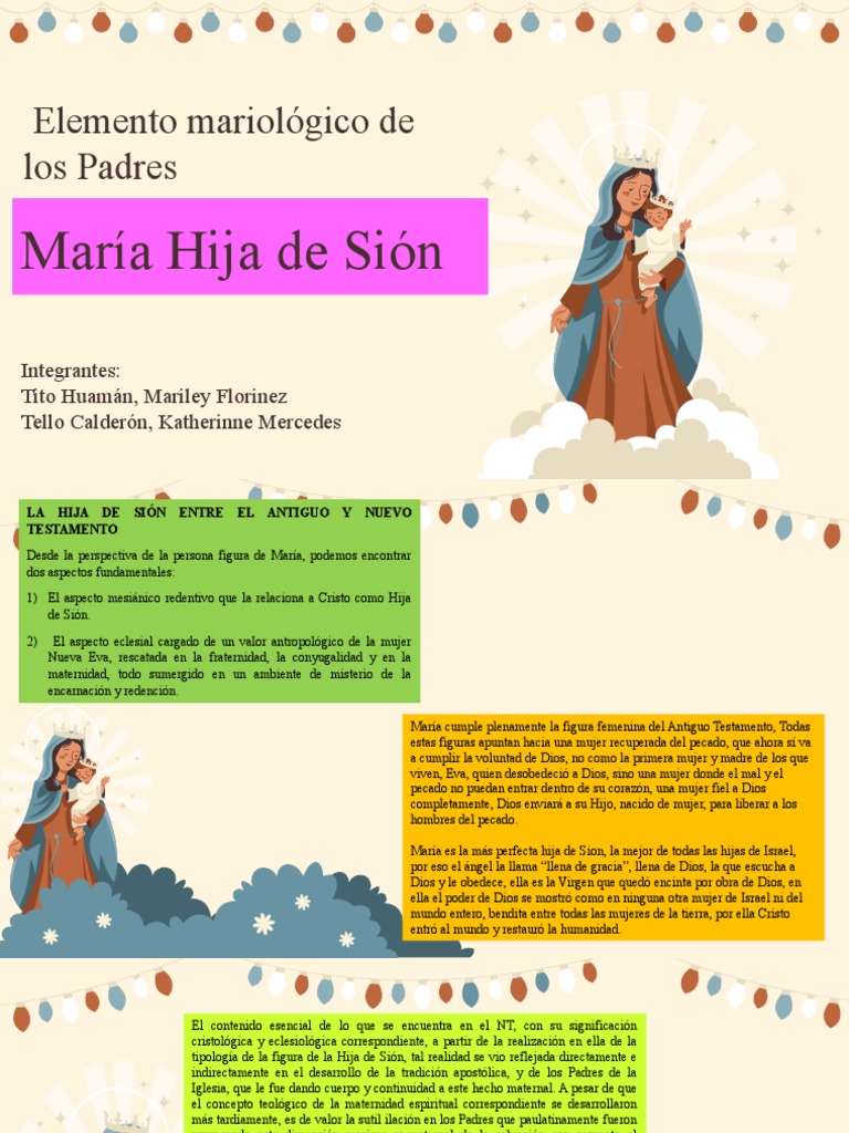 Mariología | PDF | María, madre de Jesús | Cristo (título)