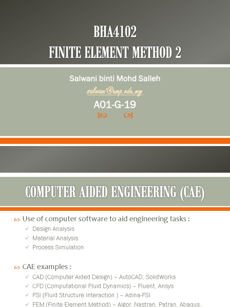 Introduction to Finite Element Method | PDF | Finite Element Method ...