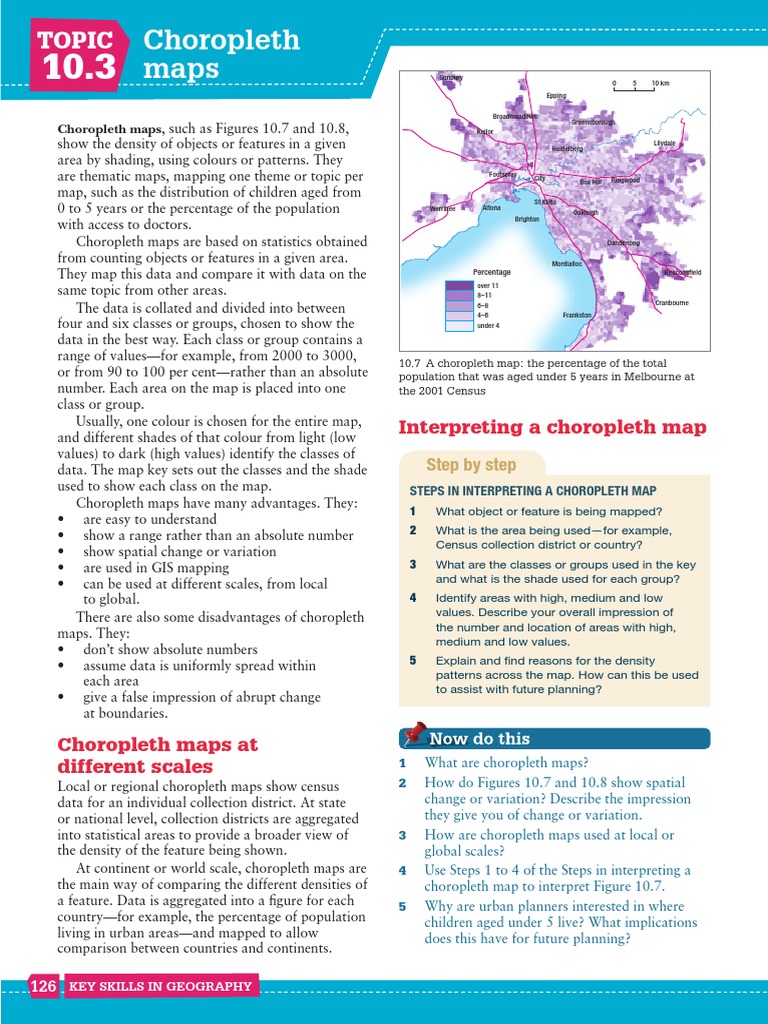 Choropleth maps: Understanding and creating spatial data maps | PDF