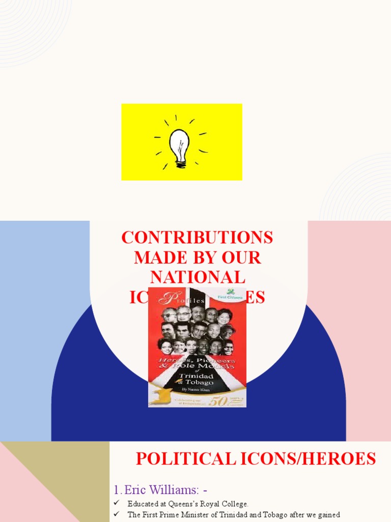 Icons and Heroes of Trinidad and Tobago | PDF | Trinidad And Tobago