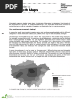 Thematic Maps - Choropleth - Isopleth - Eng | PDF | Contour Line | Map