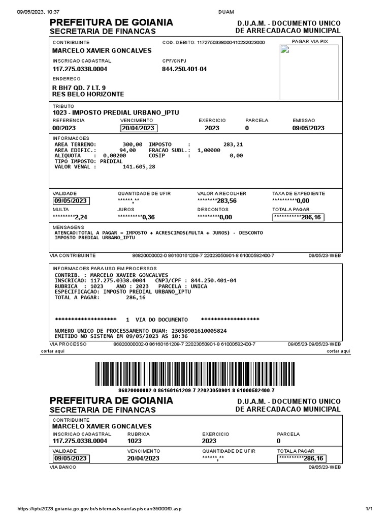 Duam PDF | PDF | Impostos | Governo