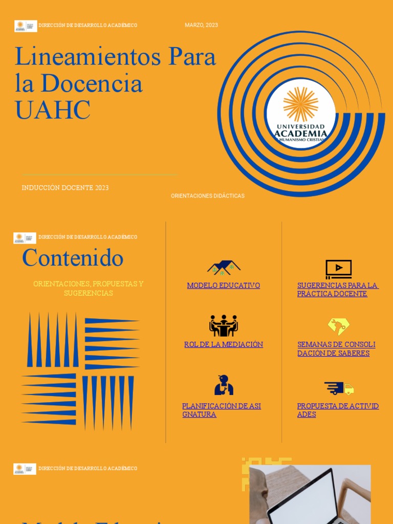 Inducción Docente 2023 | PDF | Enseñando | Evaluación