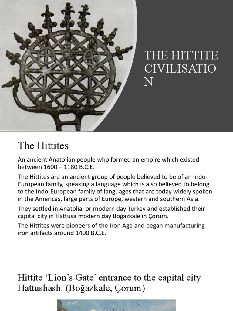 Hittite Civilization: Iron Age Empire Insights | PDF | Hittites | Anatolia