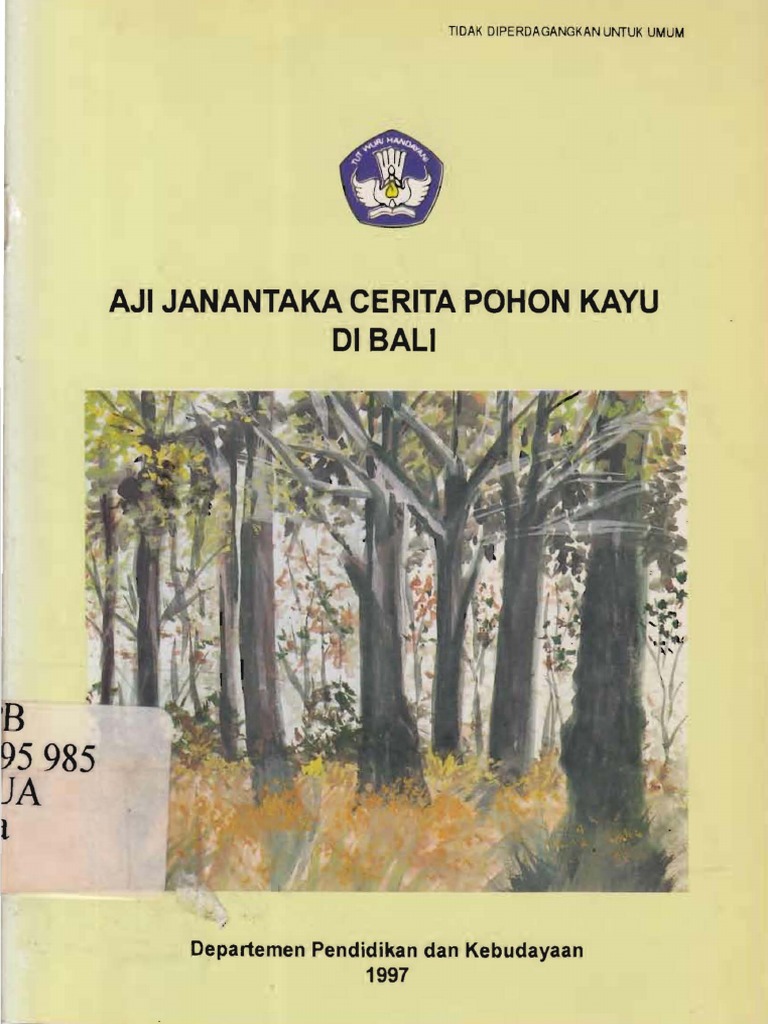 Aji Janantaka Cerita Pohon Kayu Di Bali 1997 PDF | PDF
