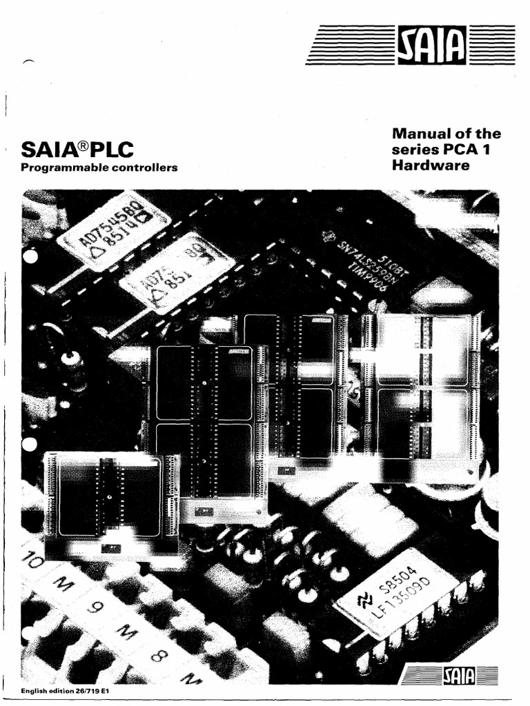 Manual PCA1 PDF | PDF | Programmable Logic Controller | Central ...