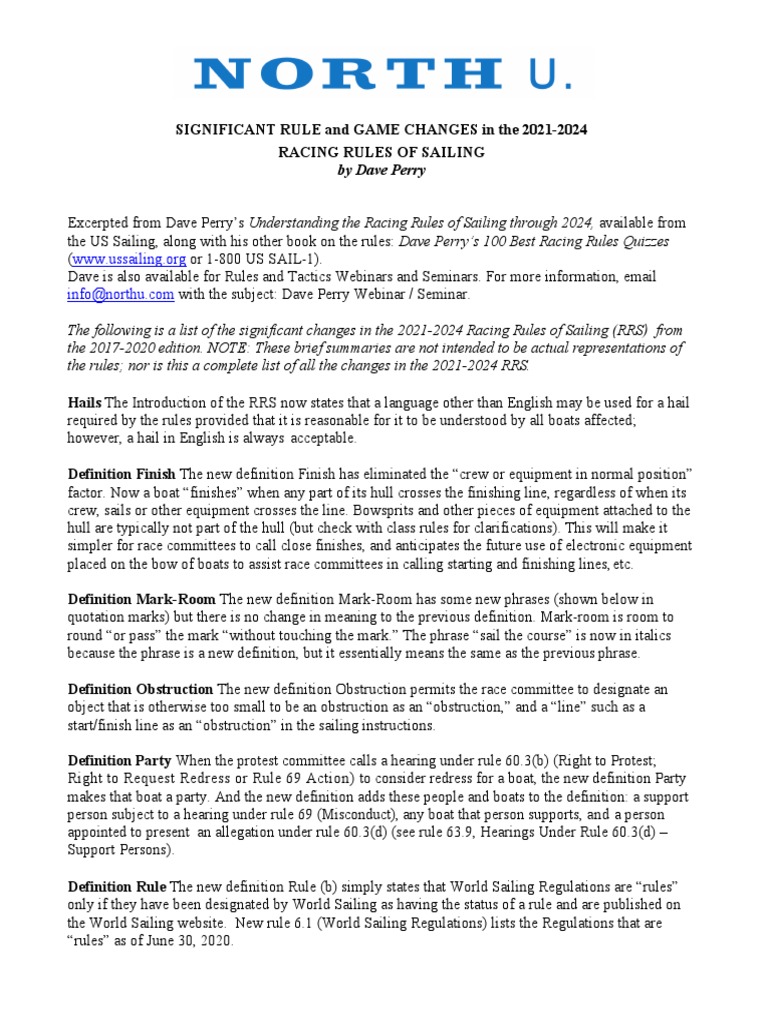 2024 Rules Changes by Dave Perry | PDF | Hearsay In United States Law ...