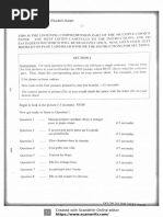 CSEC French Paper 02 - 2020 | PDF