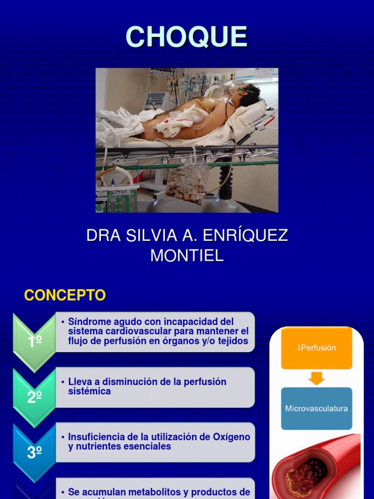 Choque | Descargar gratis PDF | Choque (circulatorio) | Septicemia