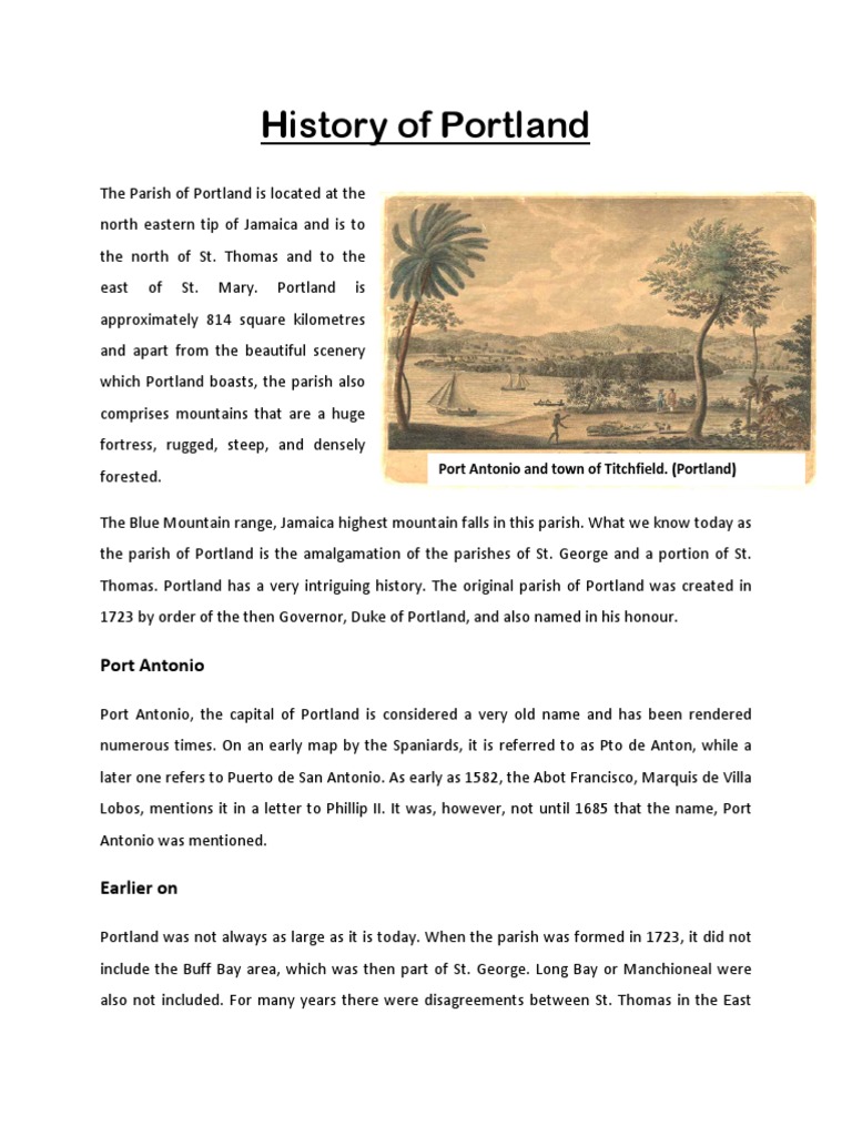 History of Portland Final | PDF