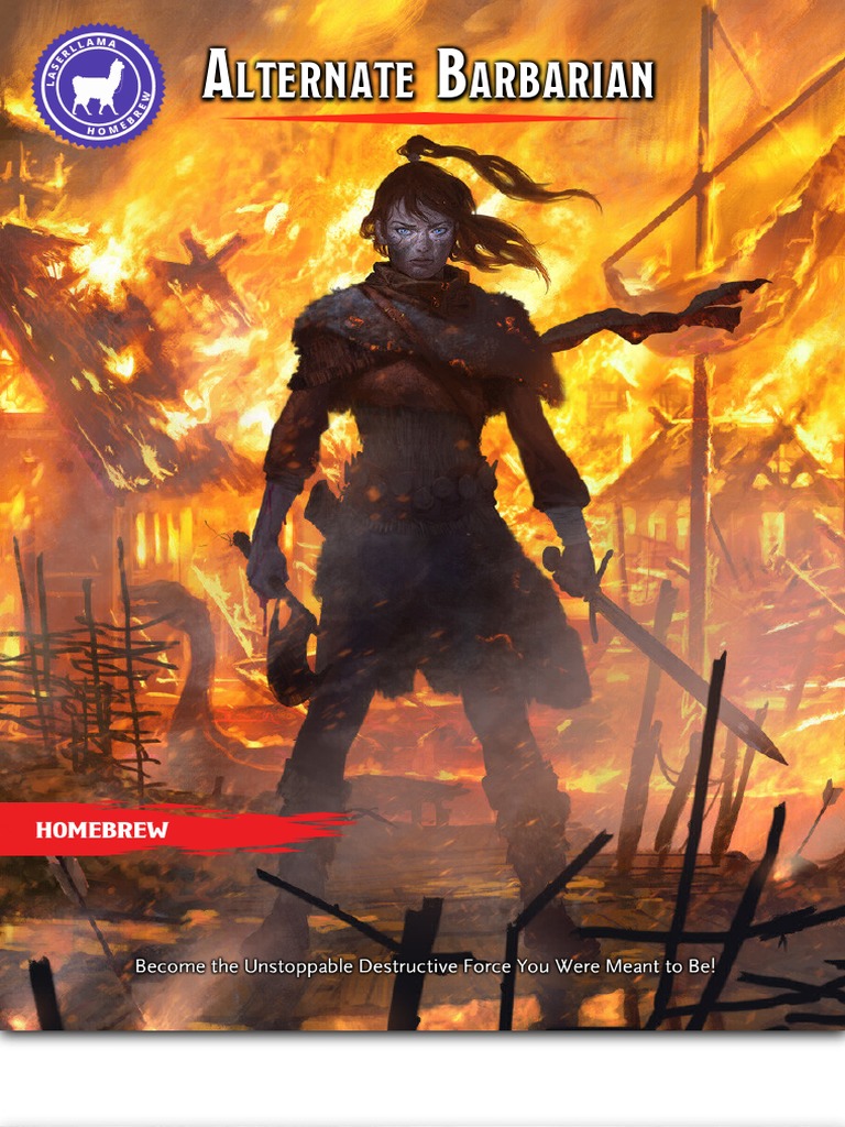 Alternate Barbarian - GM Binder PDF | PDF