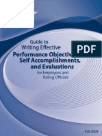 ACCA Performance Objective Guide | PDF | Audit | Experience