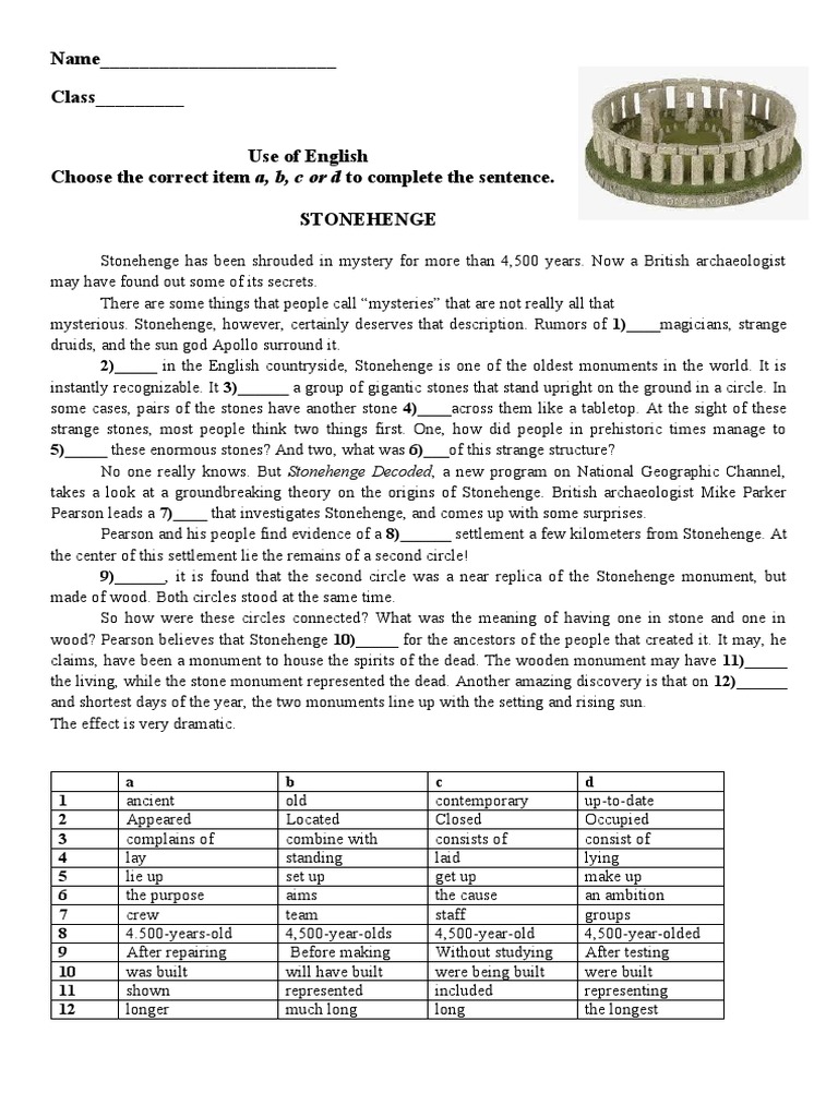 Landmark Worksheet | PDF